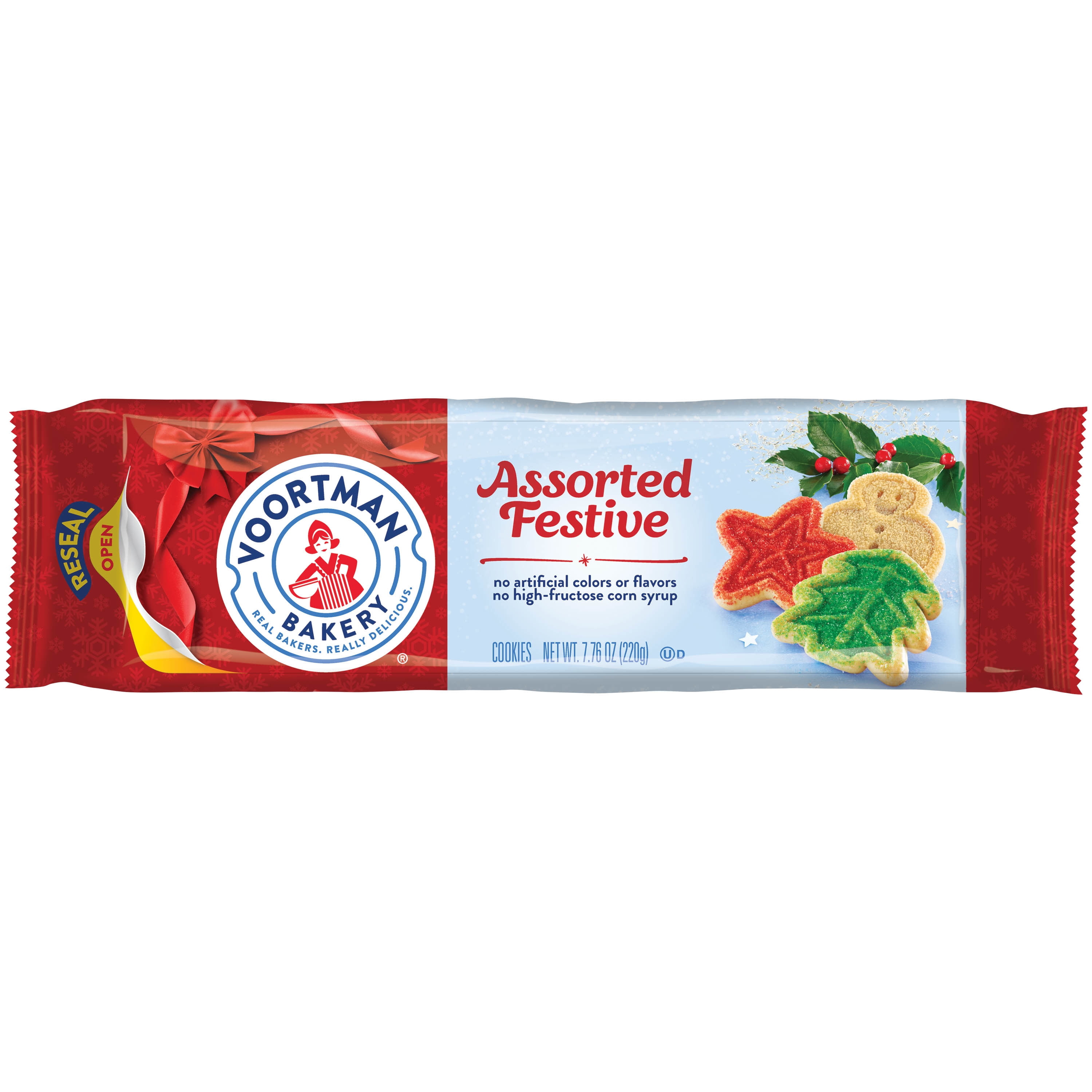 VOORTMAN Bakery Assorted Festive Cookies 7.76 oz - Walmart.com