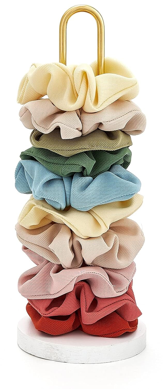 VOPHIOS Scrunchies Holder Display Stand Hair Accessories Organizer ...