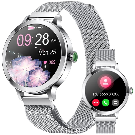 VOPOCO Smart Watch for Women (Answer/Make Calls) 1.16” AMOLED Display ...