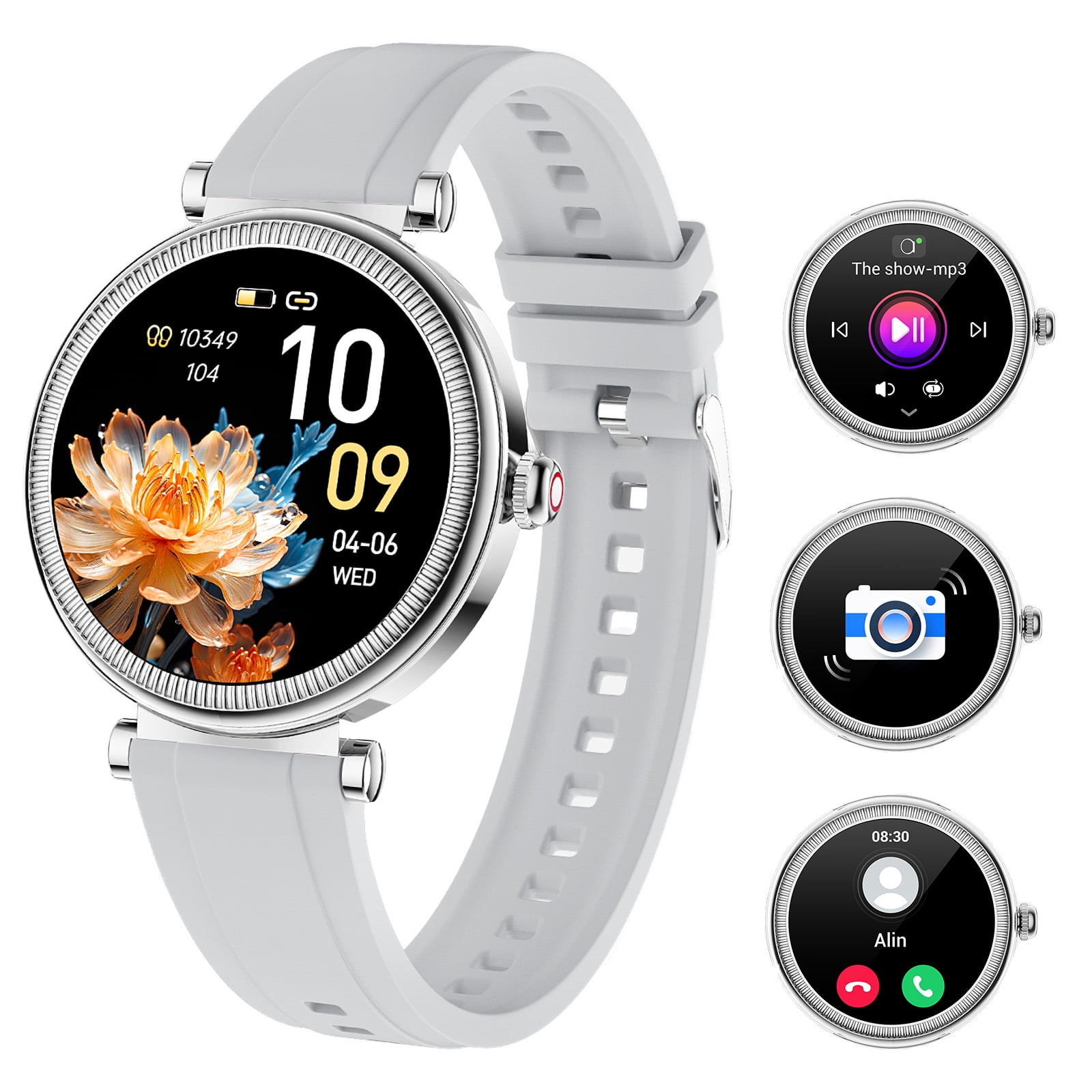VOPOCO Smart Watches for Women, with Lighting Effects Fashion ...
