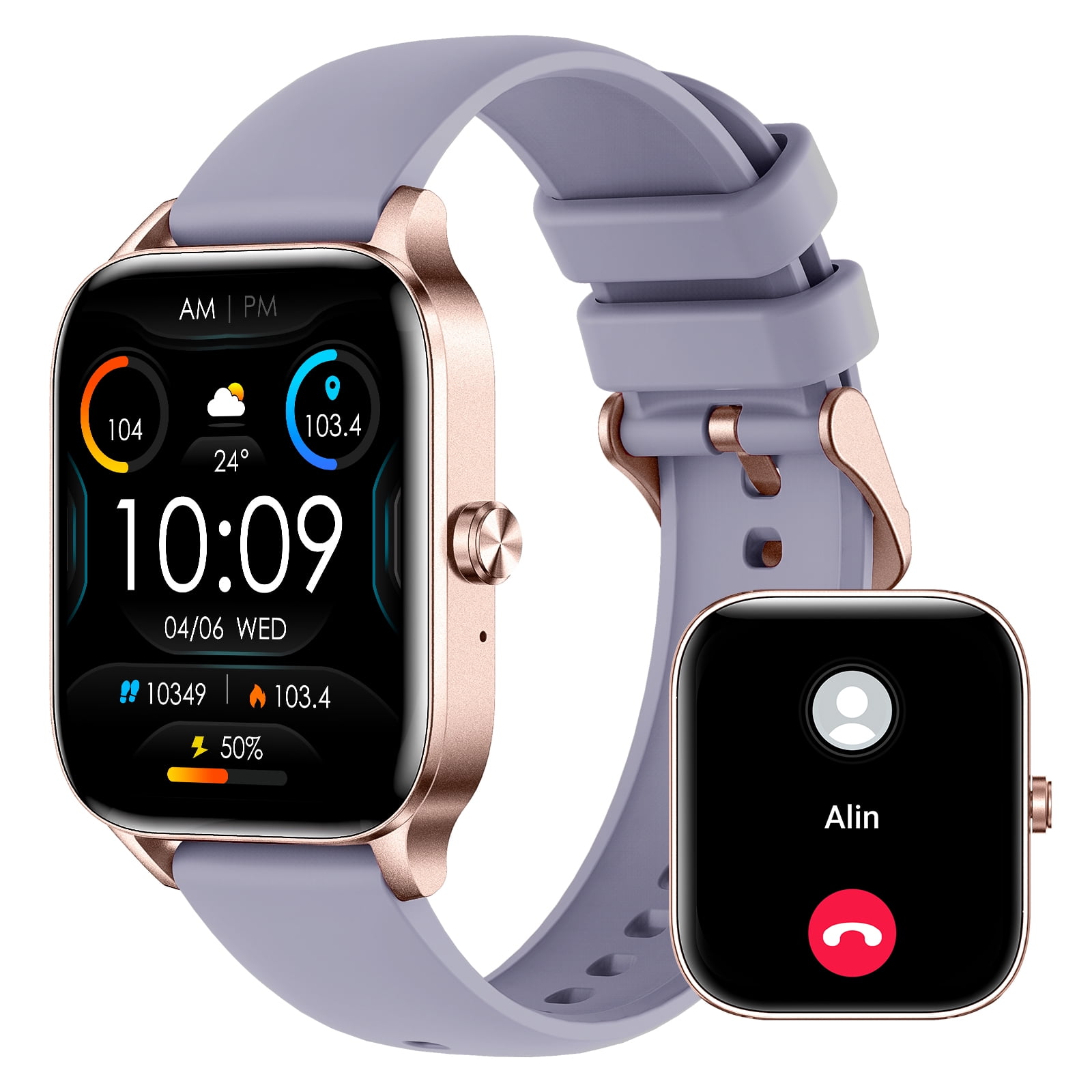 VOPOCO Smartwatches for Men Women, 1.83'' HD Screen Business Smart ...