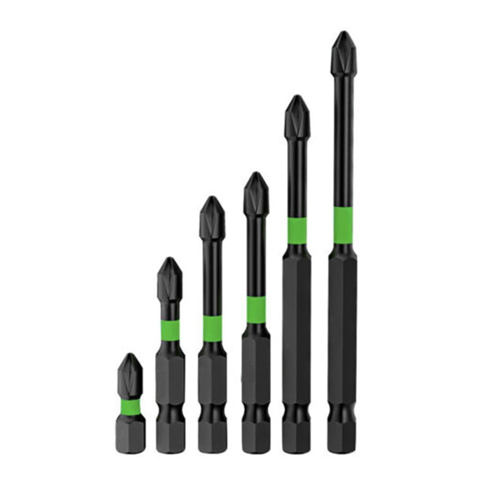 6* Magnetic Anti-Slip Drill Bit Cross Head Impact Screwdriver Drills Bi BEST C7N8 - Walmart.com