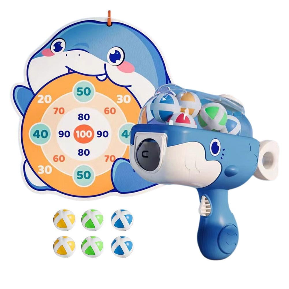 VOPPV Children's Whale-themed Sticky Ball Shooting Toy Target Practice ...
