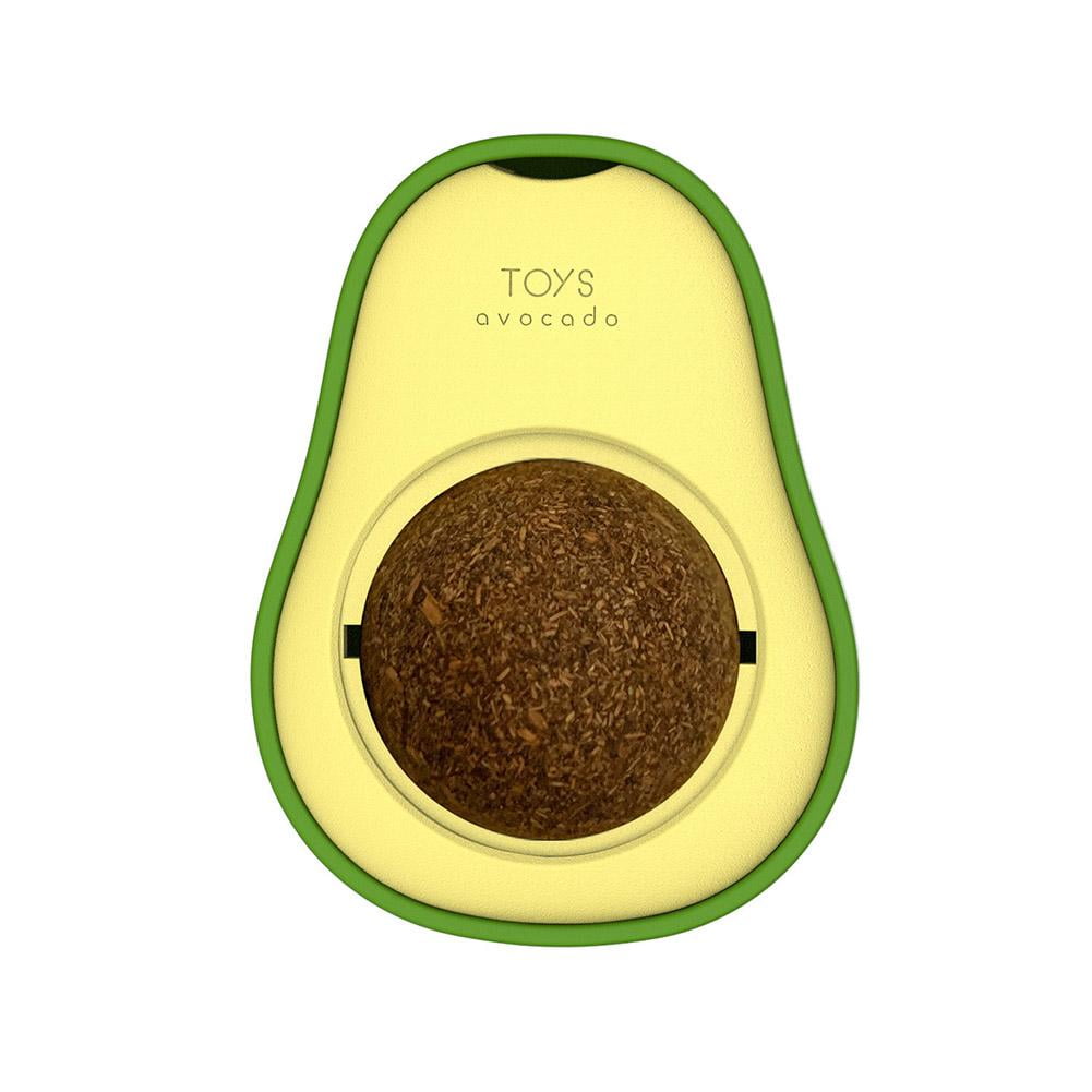 VOPPV Cleaning Teeth Toy Pet Cat Healthy Natural Mint Avocado Ball ...