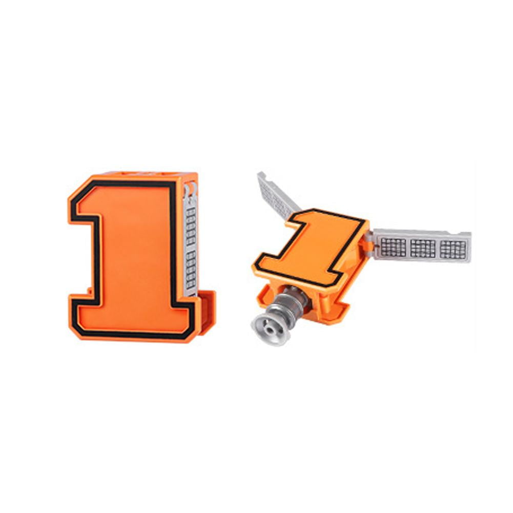 Digital Magic Number Transformer Robot Toy Assembling Puzzle Figure ...