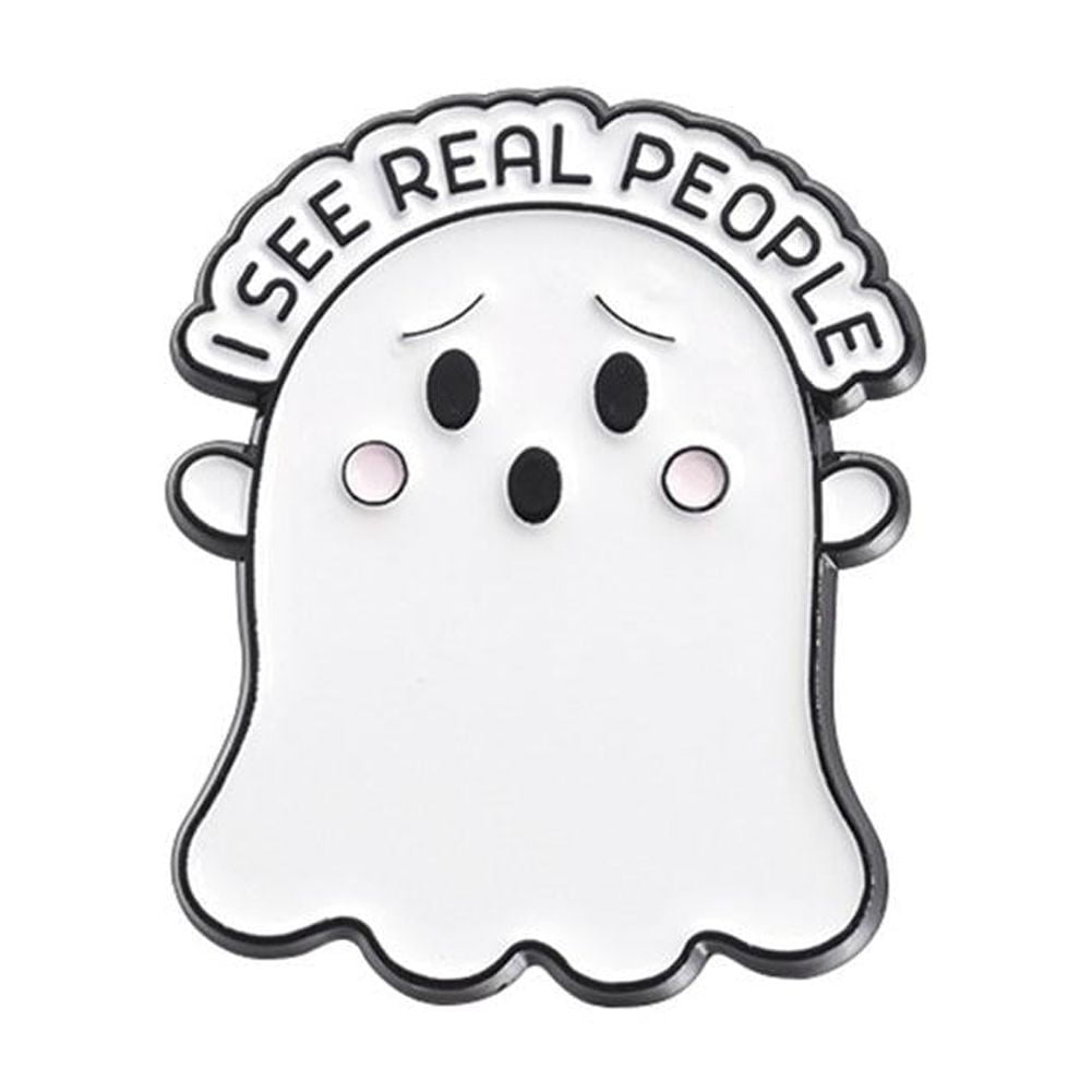 VOPPV Halloween Cute Ghost Enamel Pins,Gothic Badges Halloween Pins ...
