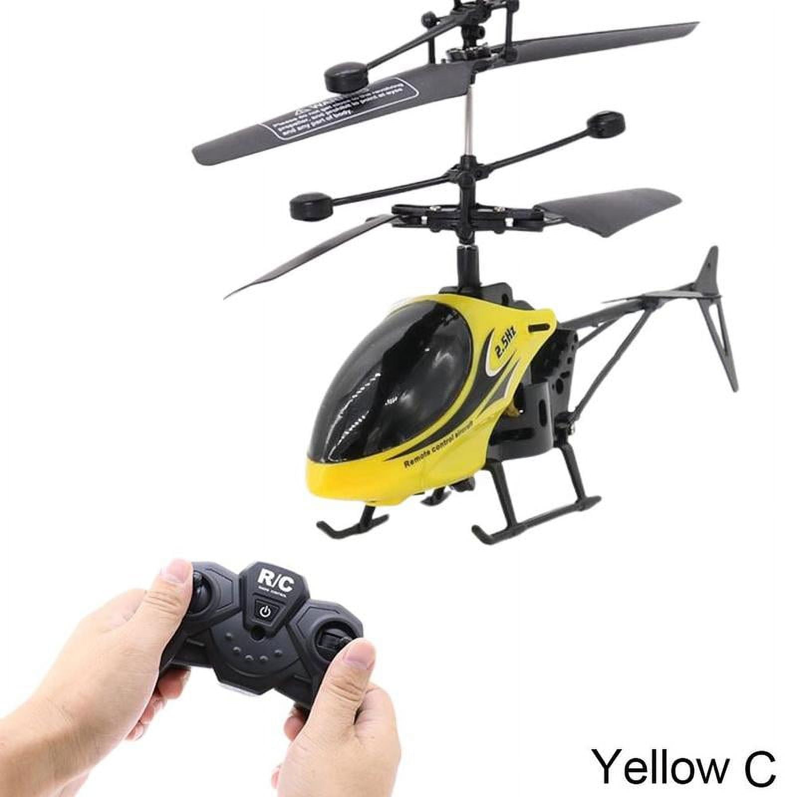 VOPPV Mini 2CH RC Helicopter Radio Remote Control Electric USB RC Drone ...