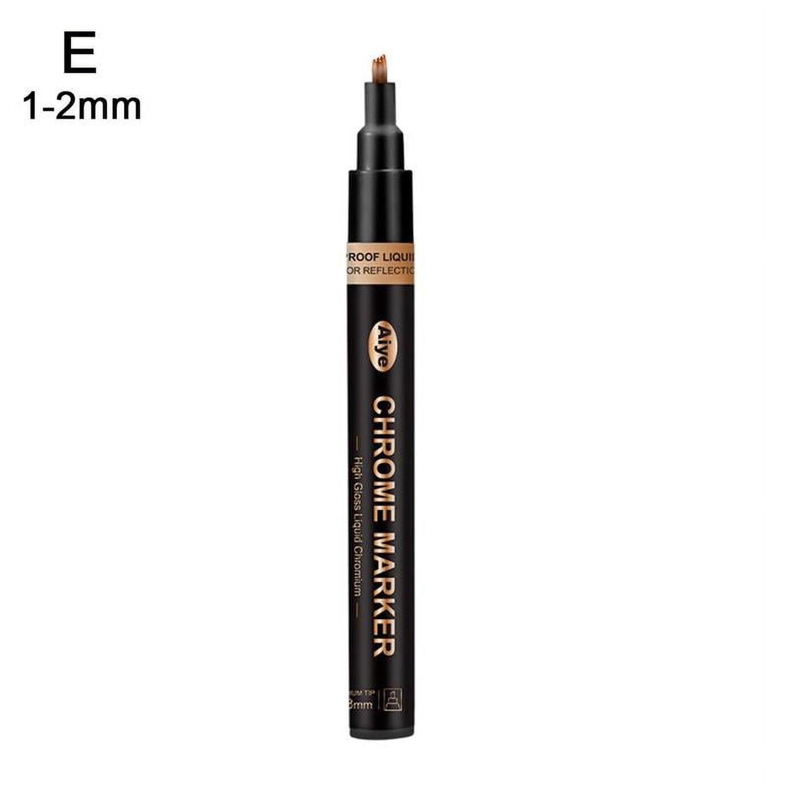 VOPPV Mirror Pen Marker Reflective Paint Metal Pen Art Multifunction ...