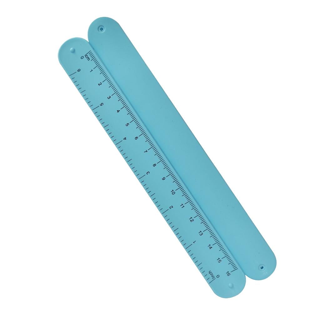 VOPPV NEW Colorful Ruler with Inches Metric Scales Flexible Ruler For ...