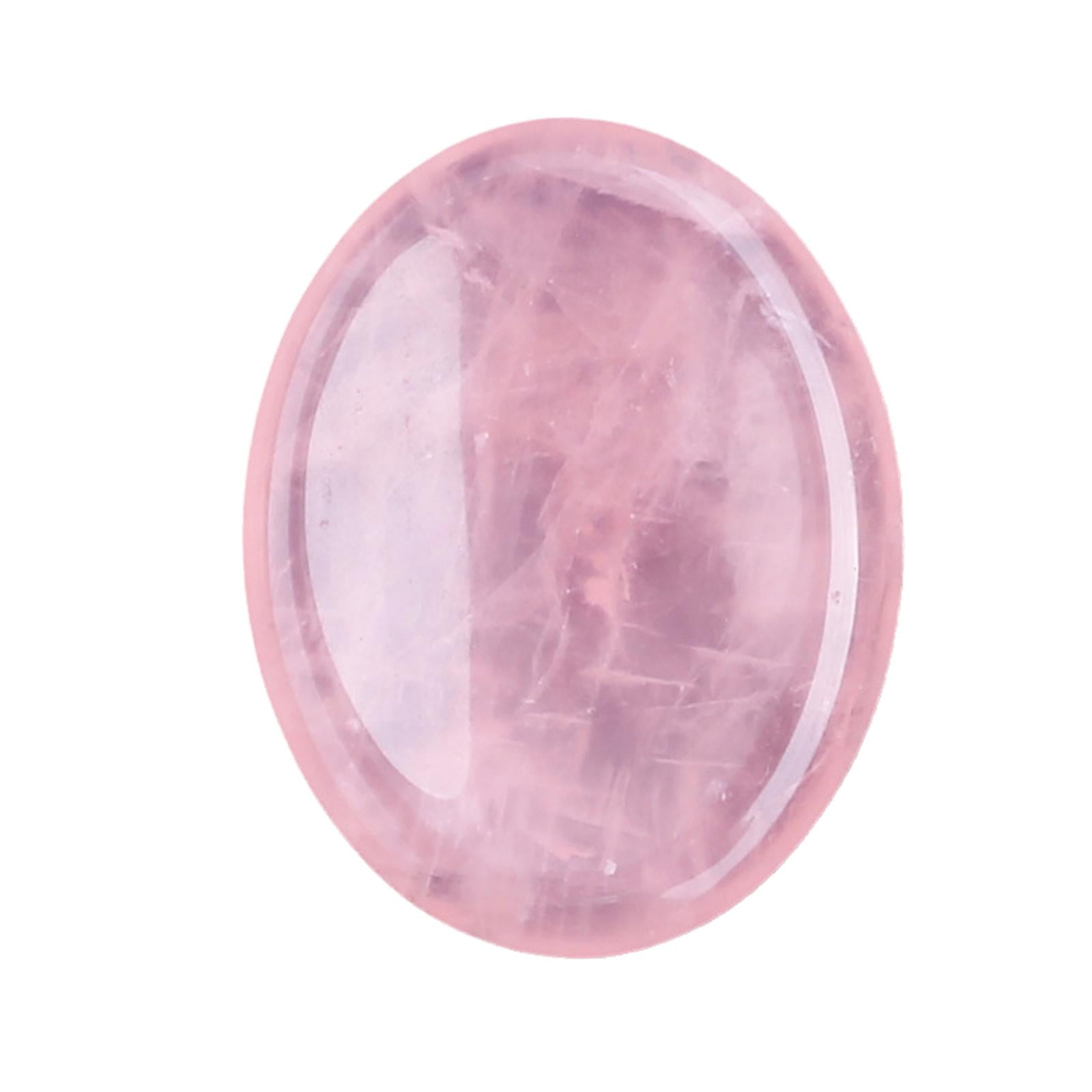 VOPPV Natural Thumb Worry Stone,Gemstone Worry Stones Reiki Crystal ...