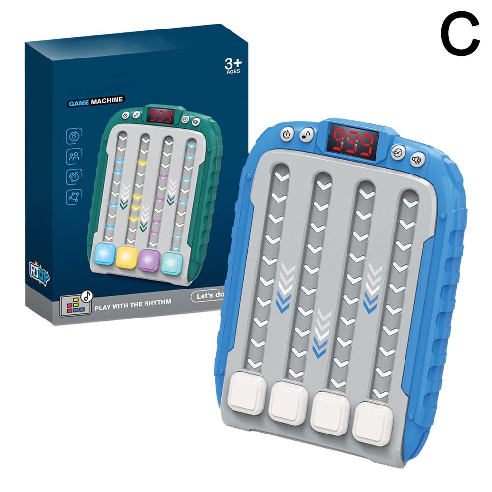 VOPPV Quick Push Button Music Game Machine,Handheld Finger Press Dance Music Puzzle Electronic ...