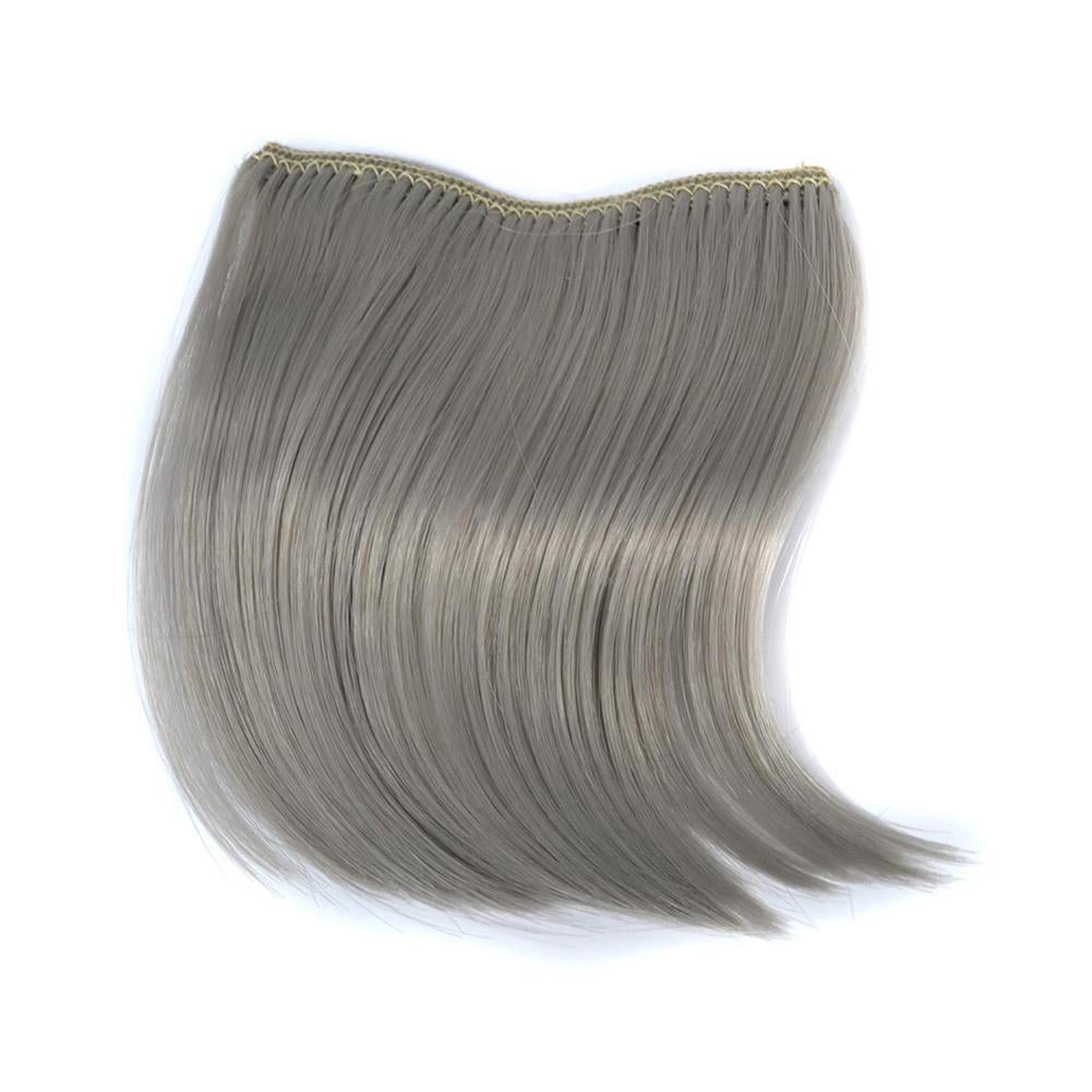 VOPPV Synthetic Clip in Sliced Bangs Side Fringes Wispy Hairpiece ...