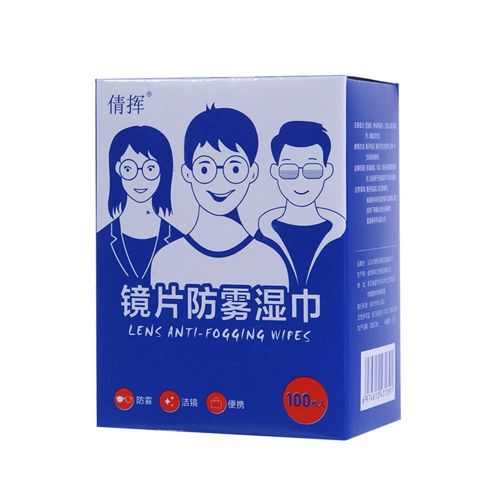 Ultra Anti-Fog Lens Cleaning Wipes Pre-Moistened Screen Cleaning Wipe ...