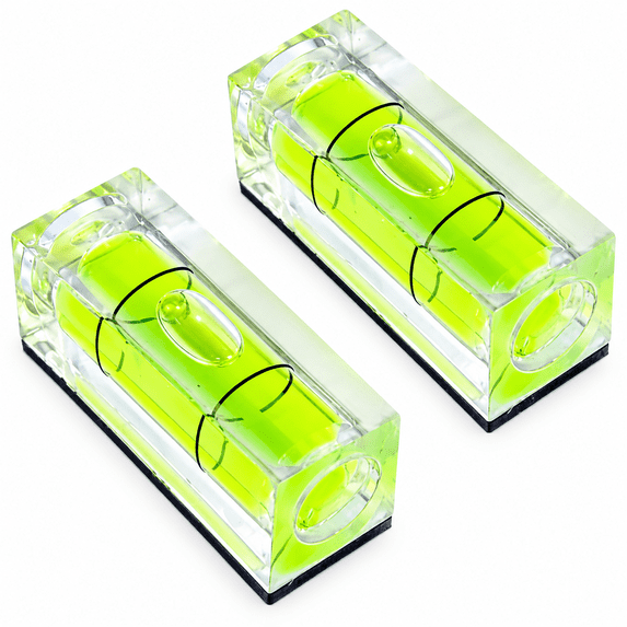 VORALYN 2Pcs Bubble Spirit Level with Magnetic Base 15X15X40Mm Single ...
