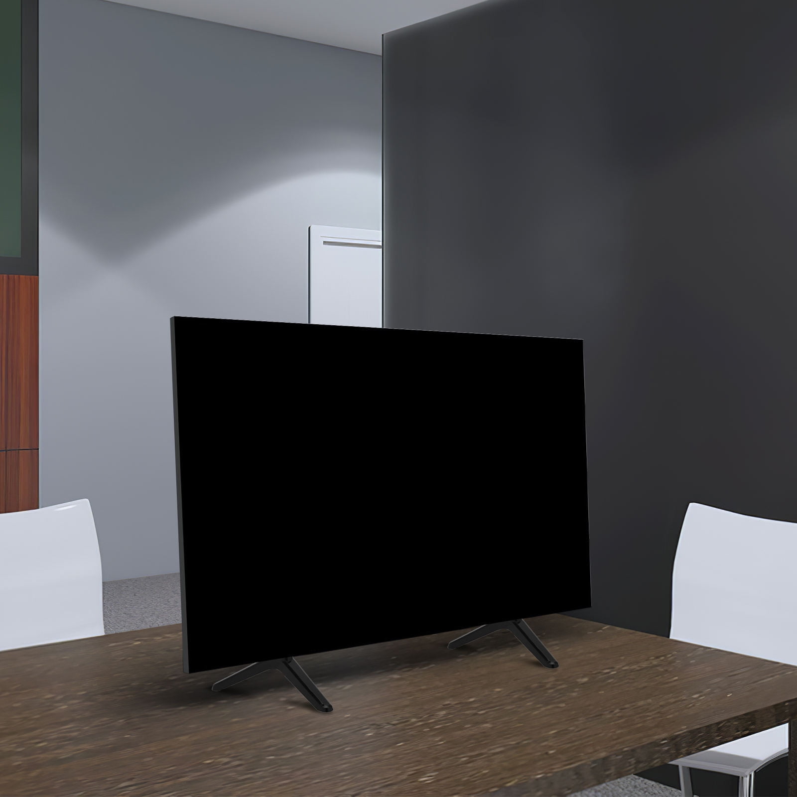 VORCOOL 1 Pair TV Legs Minimalist Design Black PP Material Secure ...