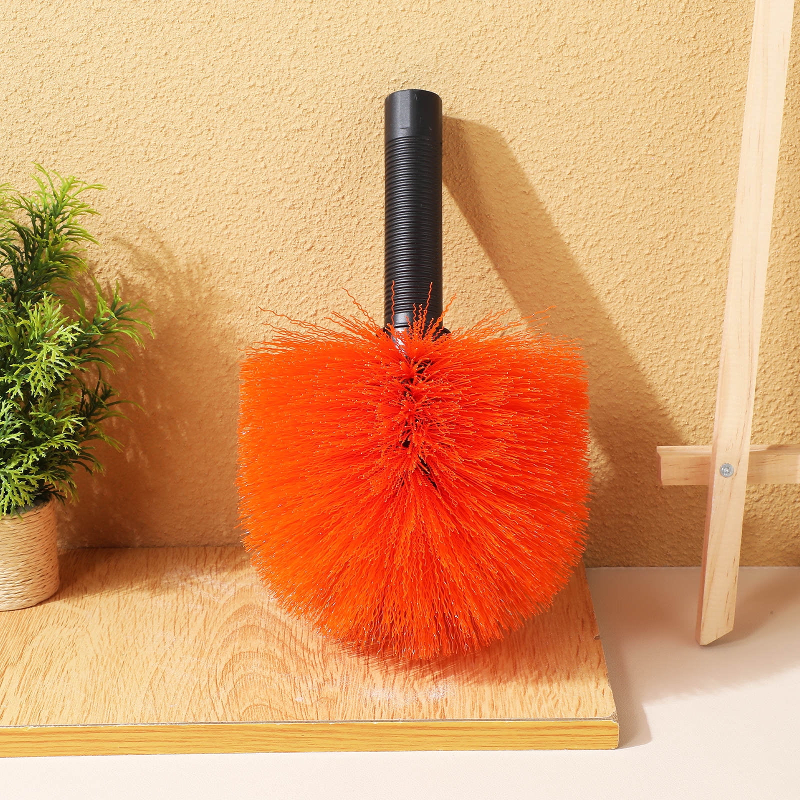 VORCOOL Orange Spider Web Duster Head for Outdoor and Indoor Cobweb ...