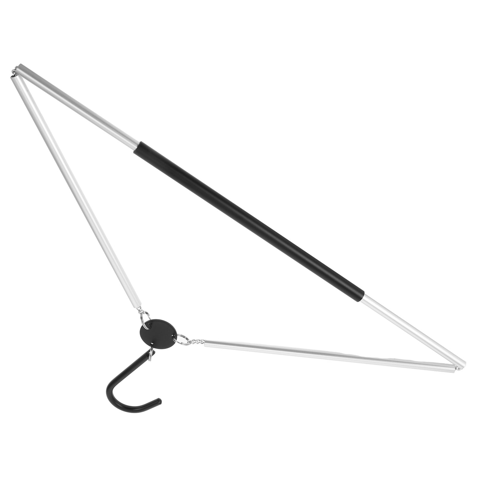 VORCOOL Silver Foldable Coat Hanger Lightweight Portable Nonslip Travel ...