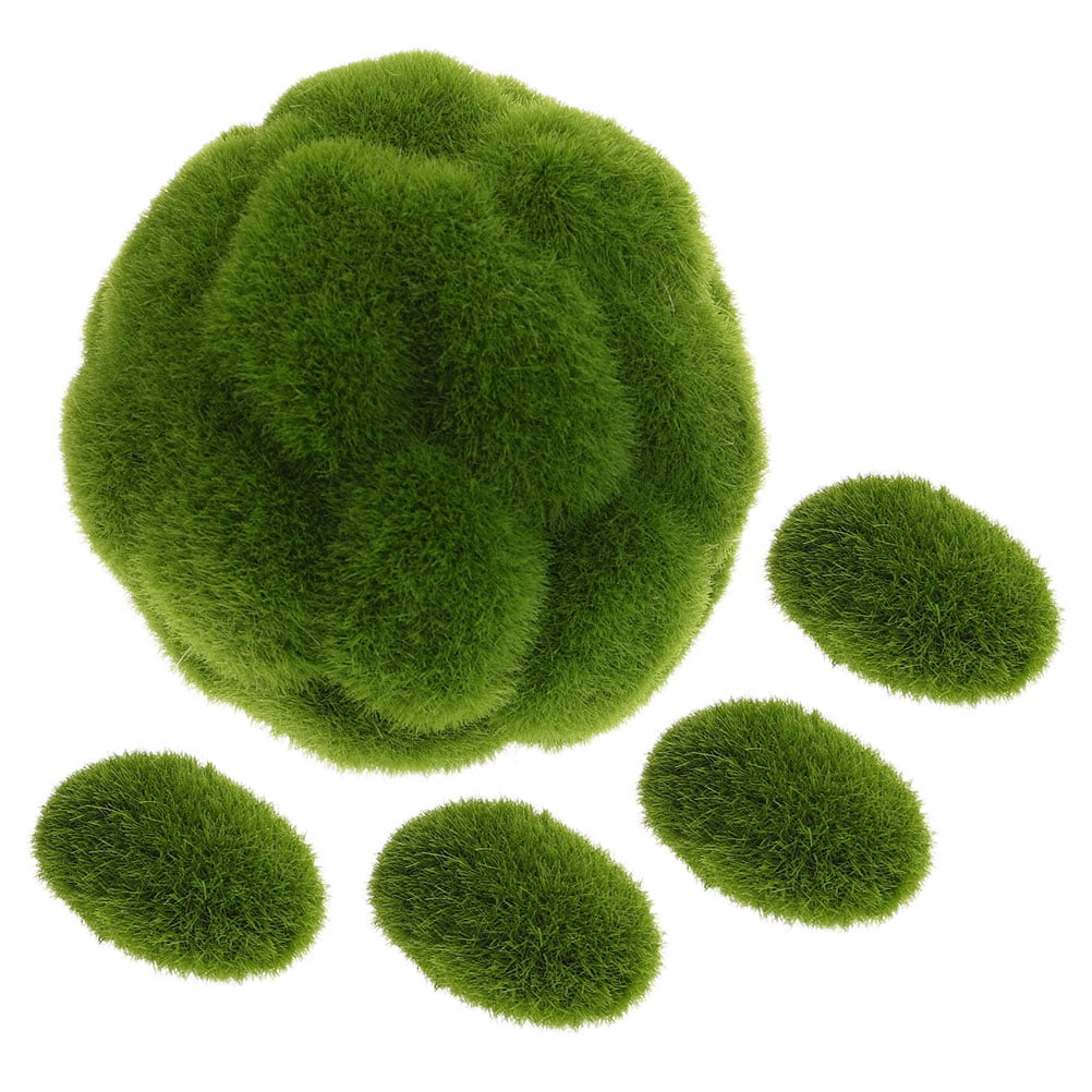 VORCOOL 1Set Lifelike Moss Ornaments Artificial Fake Moss for Window ...