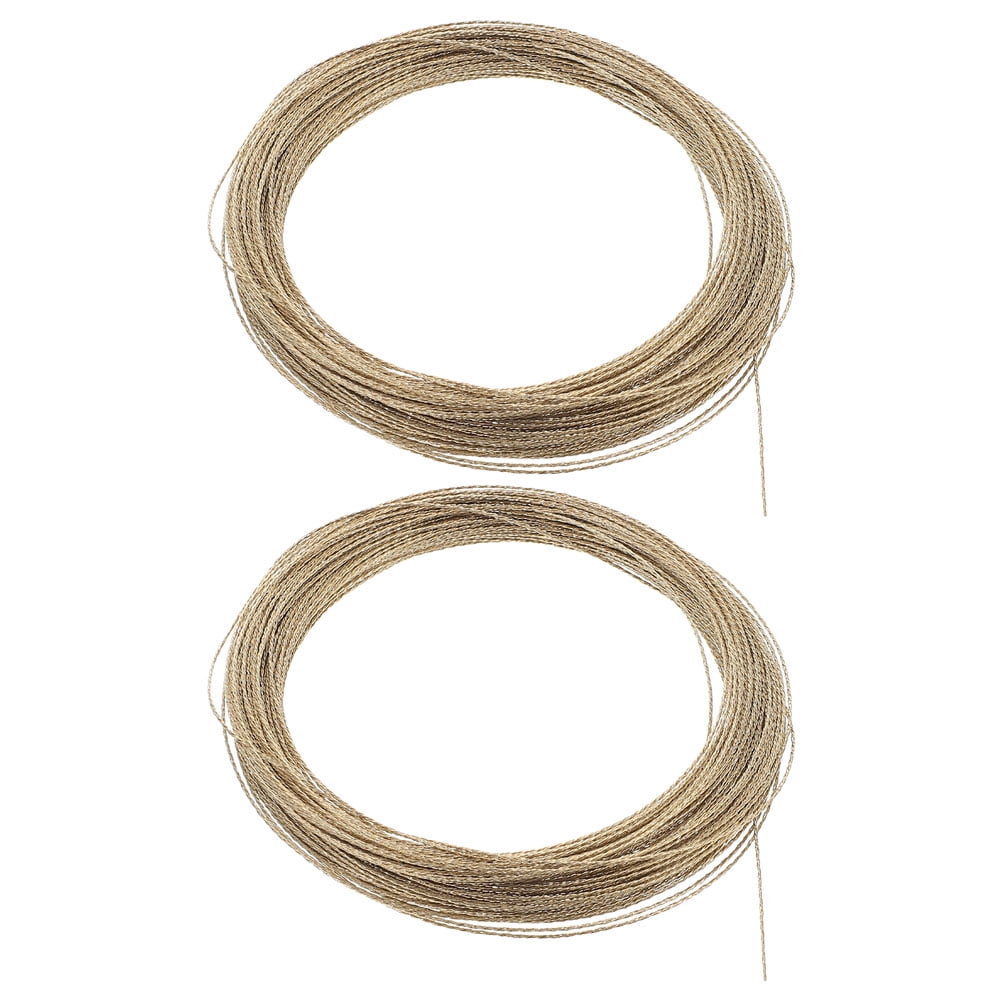 VORCOOL 2Pcs Windshield Removal Wire Golden Steel Wire For Professional ...