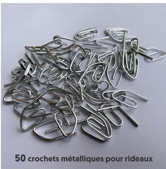 VORCOOL 31Pack Heavy Duty Drapery Hook Hangers for Curtains in Various ...