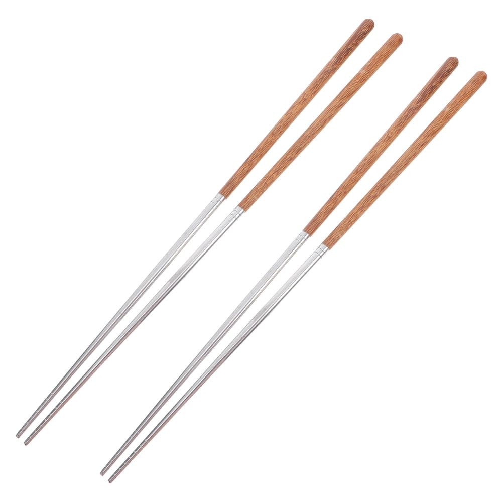 VORCOOL 36Pack Stainless Steel Cooking Chopsticks for Adults in Hot Pot ...