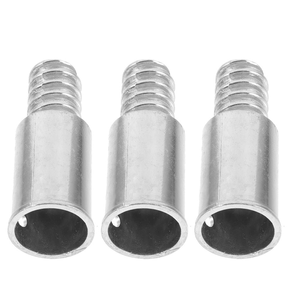 VORCOOL 3Pcs Metal Thread Tip for Broom Handle Adapter Cylindrical ...