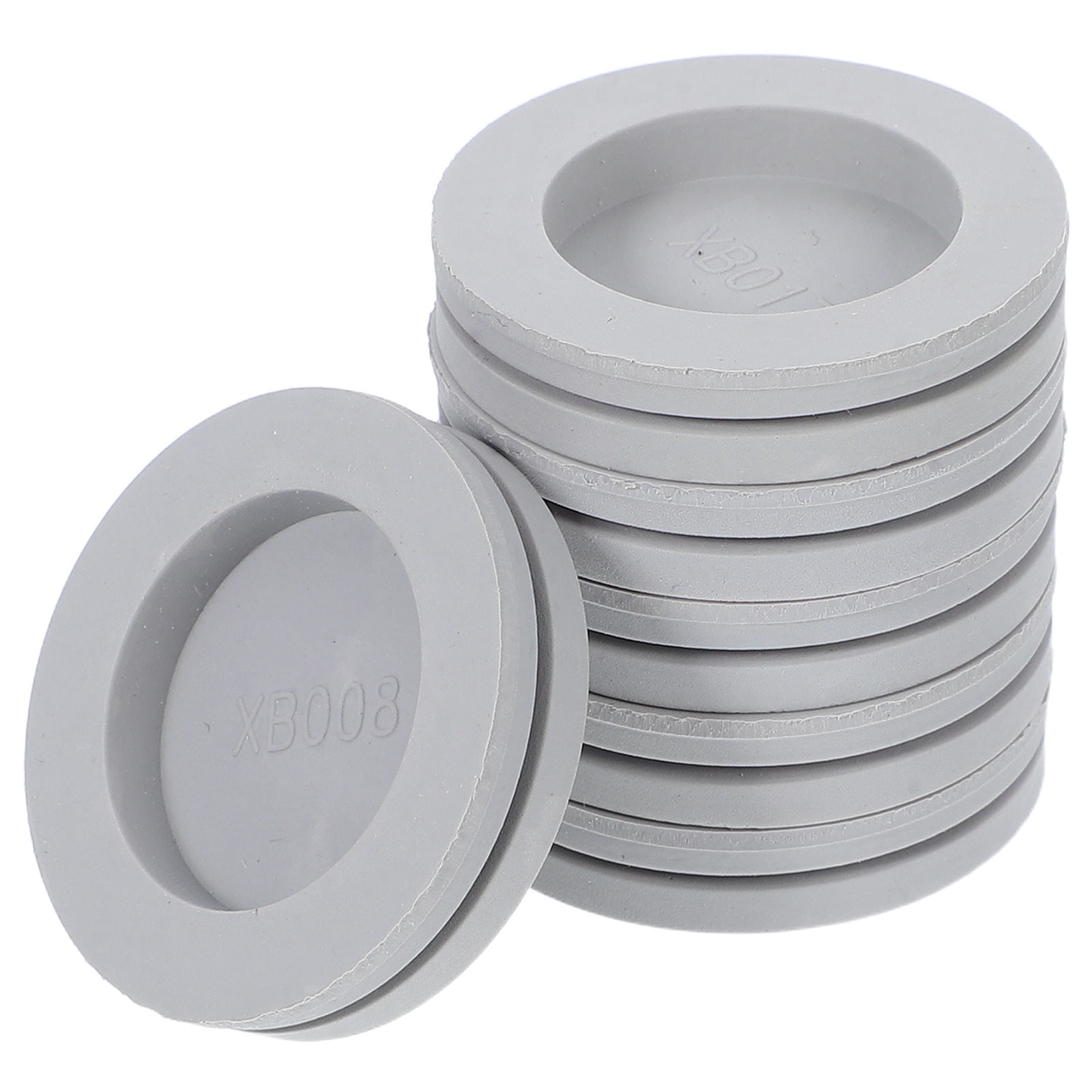 VORCOOL 6Pcs Waterproof Round Black Rubber Drain Hole Plugs for Window ...