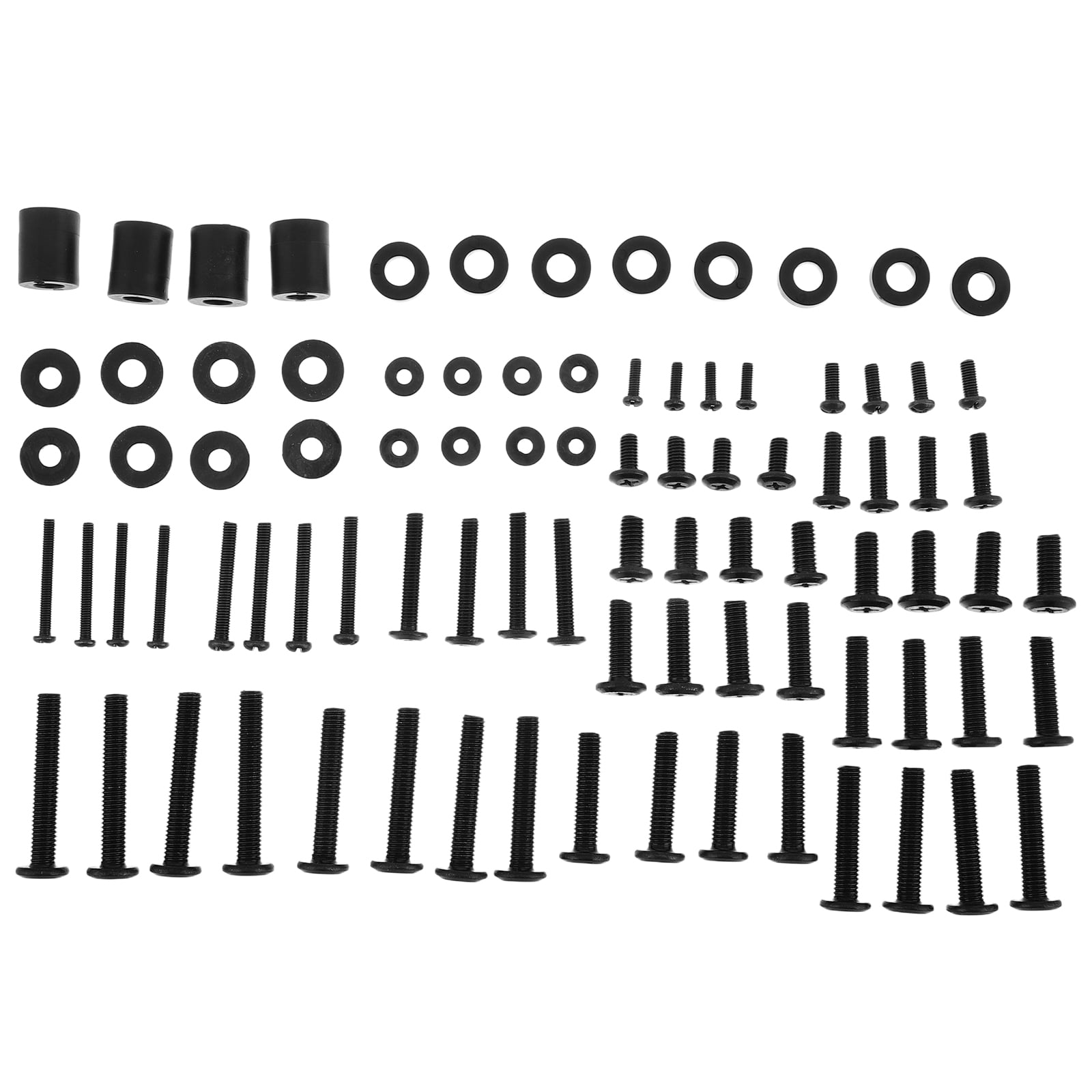 VORCOOL 88Pcs Metal TV Wall Mount Screw Kit For Secure Attachment Heavy ...