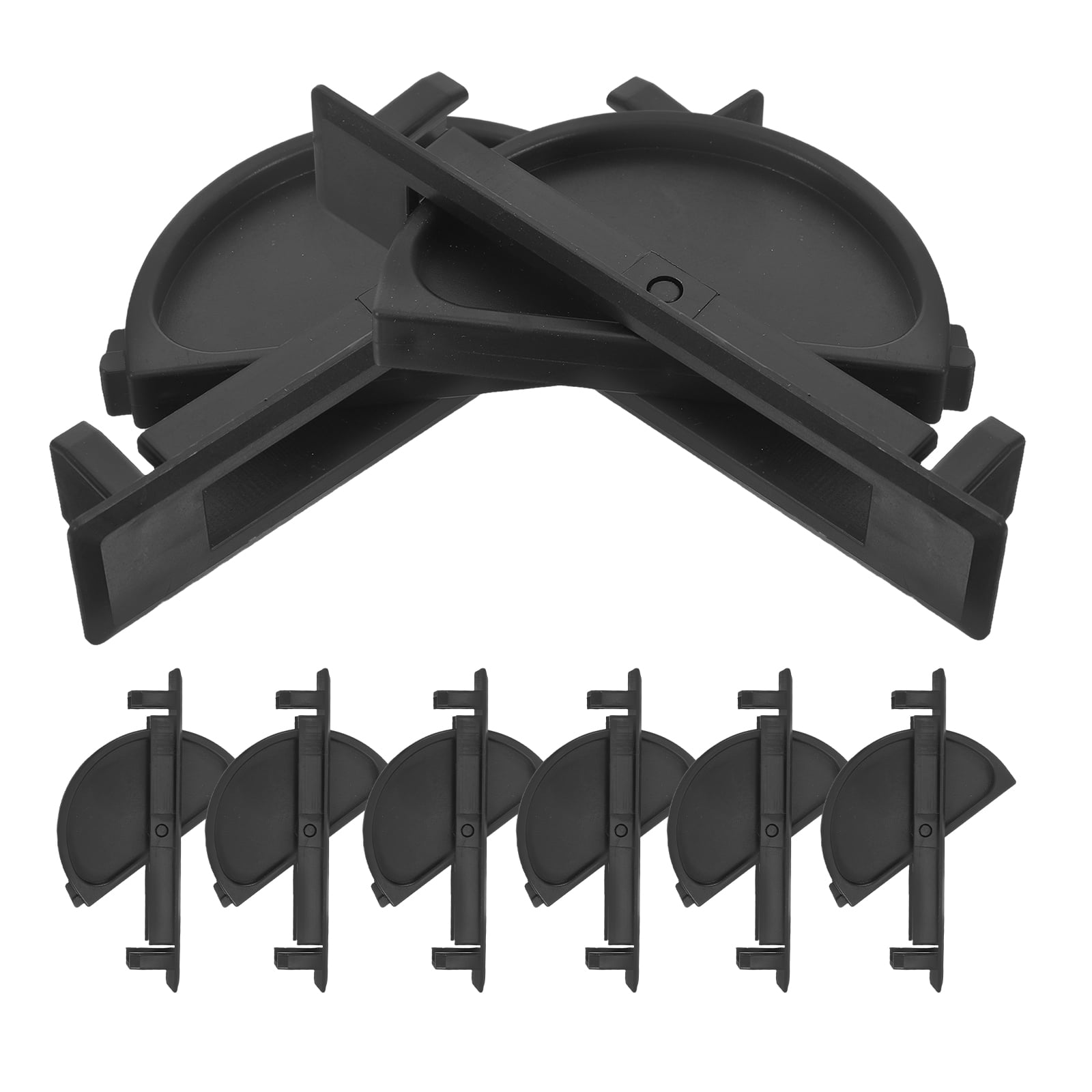 VORCOOL 8Pcs Sleek Ergonomic Black Lift Table Stopper Flexible ...