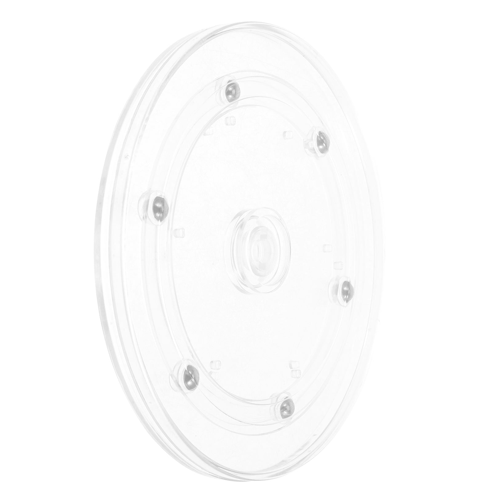VORCOOL Transparent Acrylic Rotating Display Stand 360 Degree Smooth ...