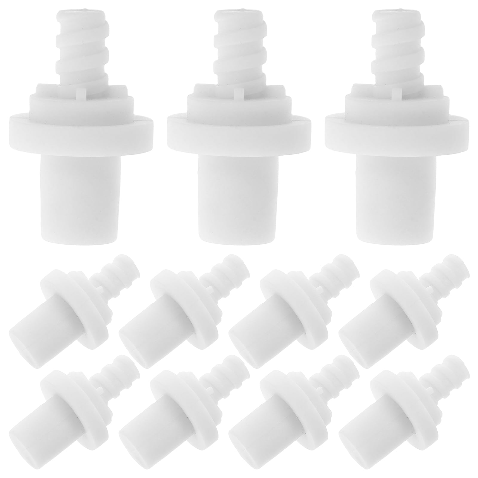 VORCOOL Bathroom Brush Handle Connector Plastic White 20pcs - Walmart.com