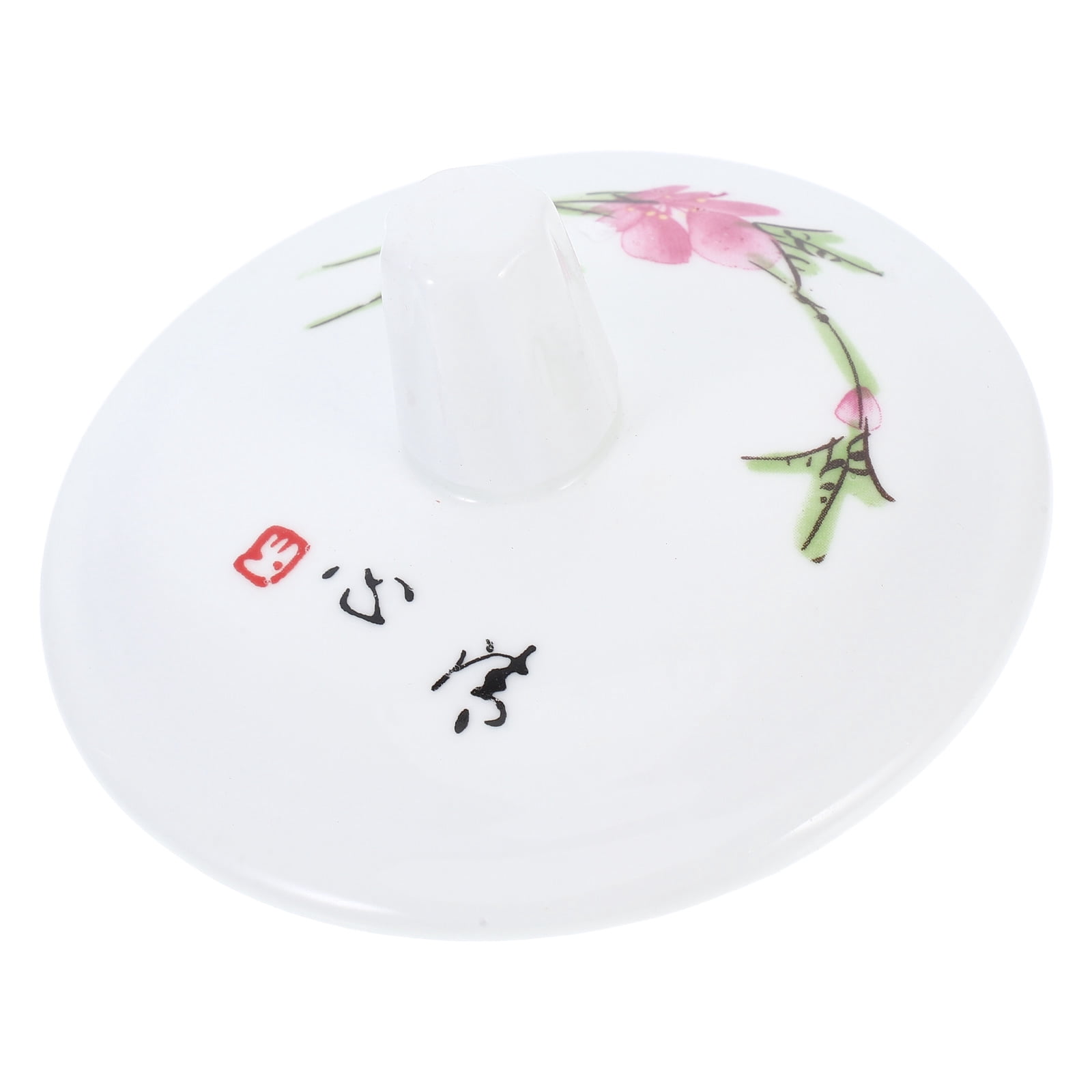 VORCOOL Ceramic Coffee Mug Lid Universal Spill Preventing Cover ...