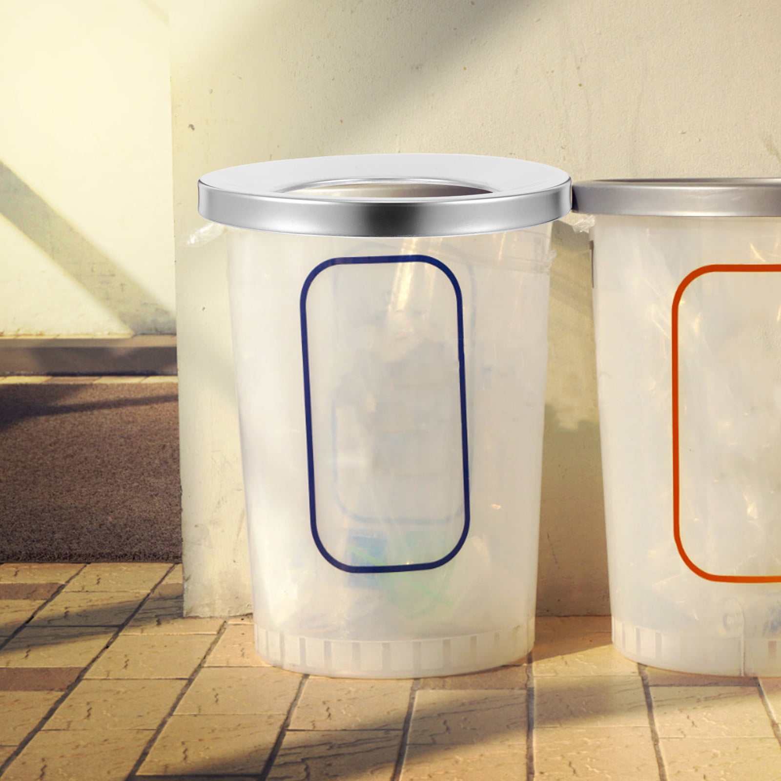 VORCOOL Commercial Waste Container Lid 9.75X6.29X0.79In Stainless Steel ...