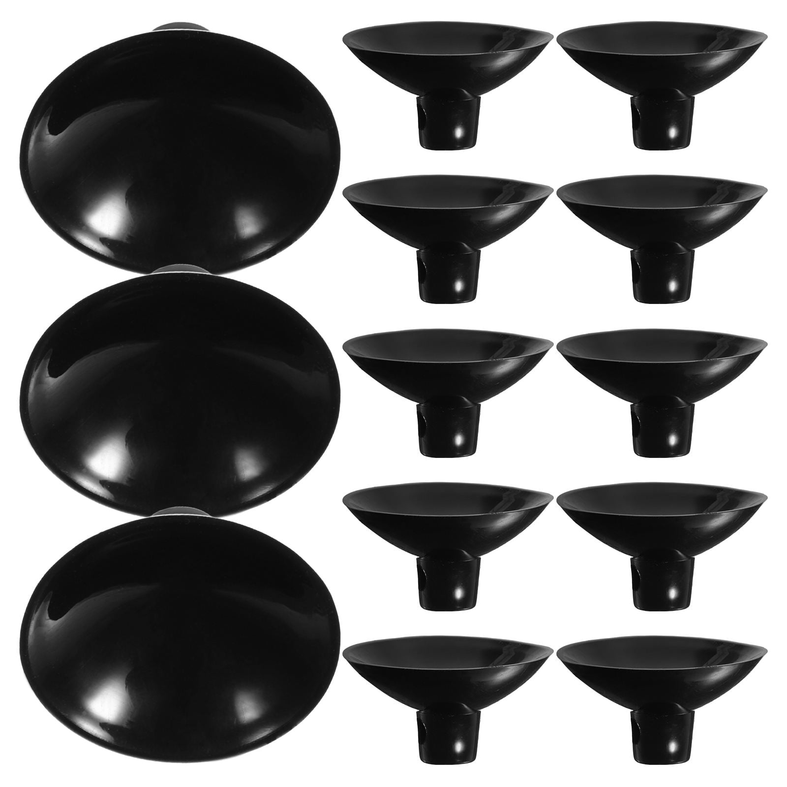 VORCOOL Silicone Cable Clamp 20Pcs Black for Smooth Walls Anti ...