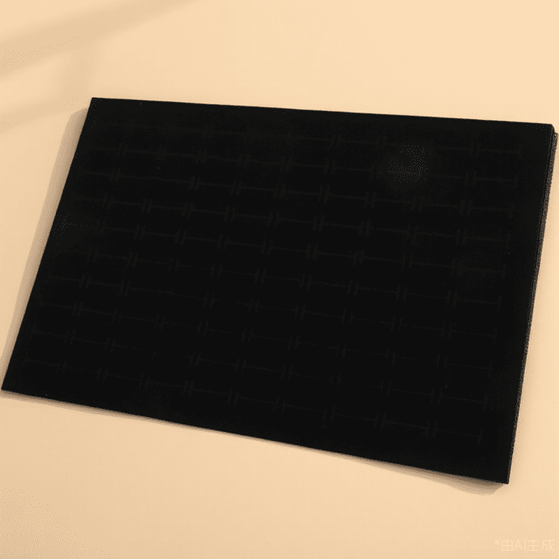 VORCOOL Sponge Insert For Jewelry Box Black Velvet Display 1Pcs ...
