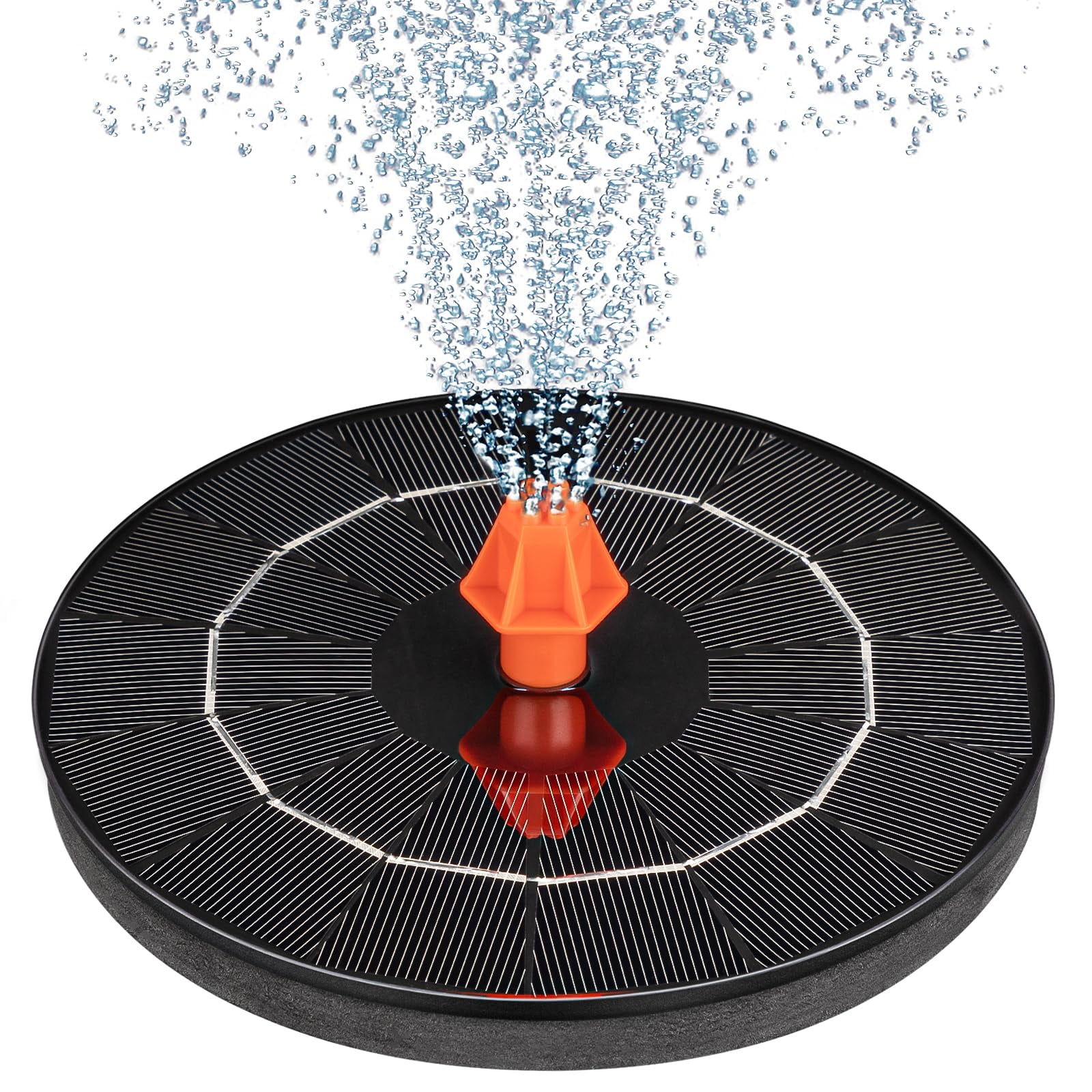 VOROSY 3.5W Solar Fountain, 2024 Upgrade Water Fountain Outdoor,Solar ...