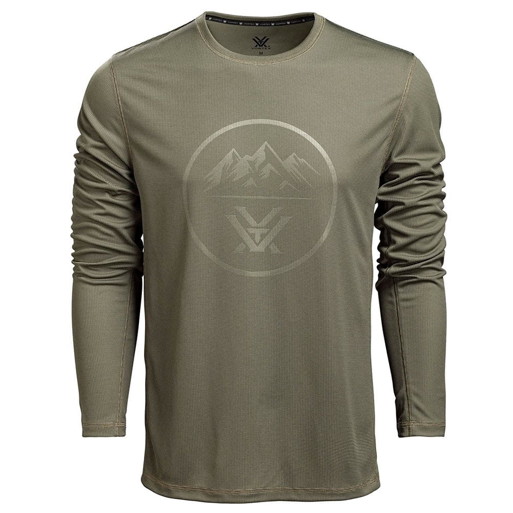 VORTEX Adult Male 3 Peaks Performance Grid T-Shirt, Color: Deep Lichen, Size: 3XL - Walmart.com