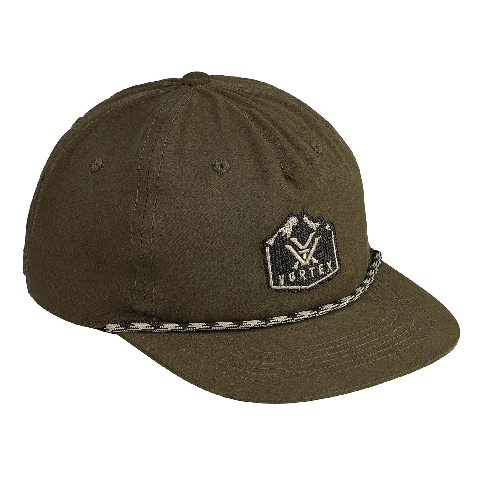 VORTEX Adult Male Chain Ascent Dark Olive Camp Hat (224-03-DOL ...