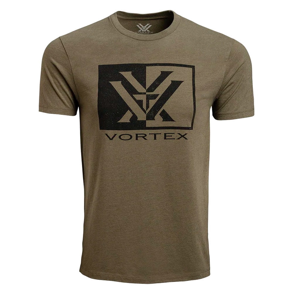 VORTEX Men's Split Screen T-Shirt, Color: Military Heather, Size: 2XL (122-03-MIH2X) - Walmart.com