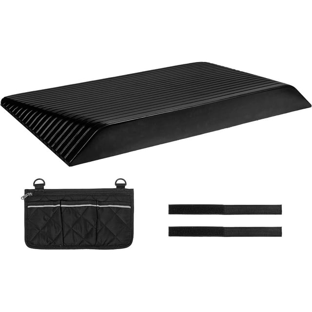 VORVIL Rubber Threshold Ramp for Doorways, 4" Rise - Includes Side Bag ...