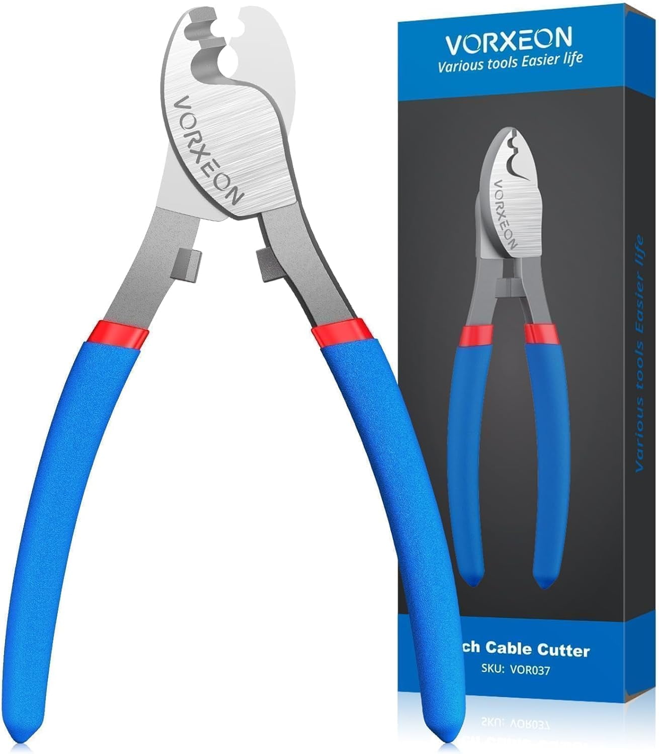 VORXEON Cable Cutter, Wire Cutters Heavy Duty Large High Leverage ...
