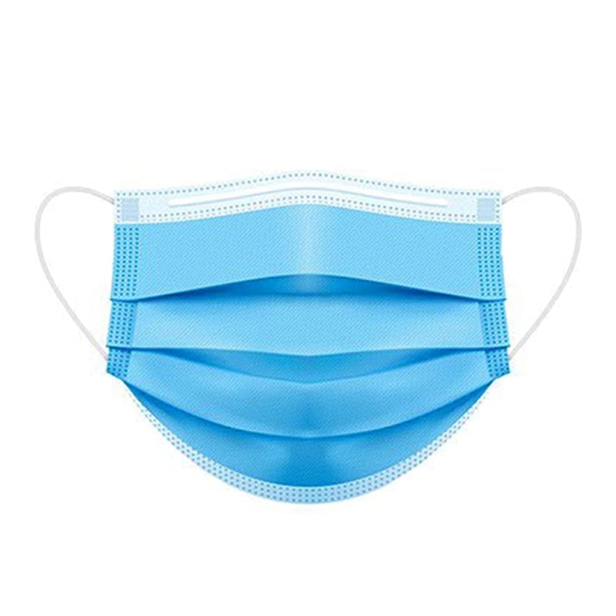 VOS Blue Disposable Face Mask – 1000 Pcs, 3-Ply Mask with Effective ...