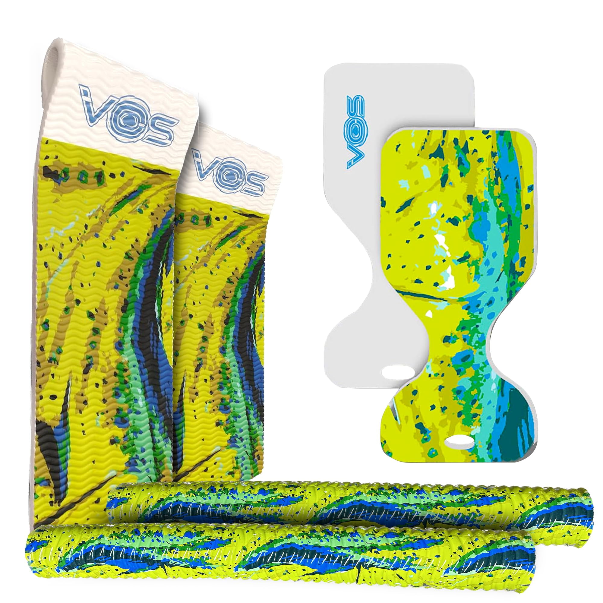 VOS Elite Pool Collection featuring 2 Mega Foam Wavy Noodles, 2 ...