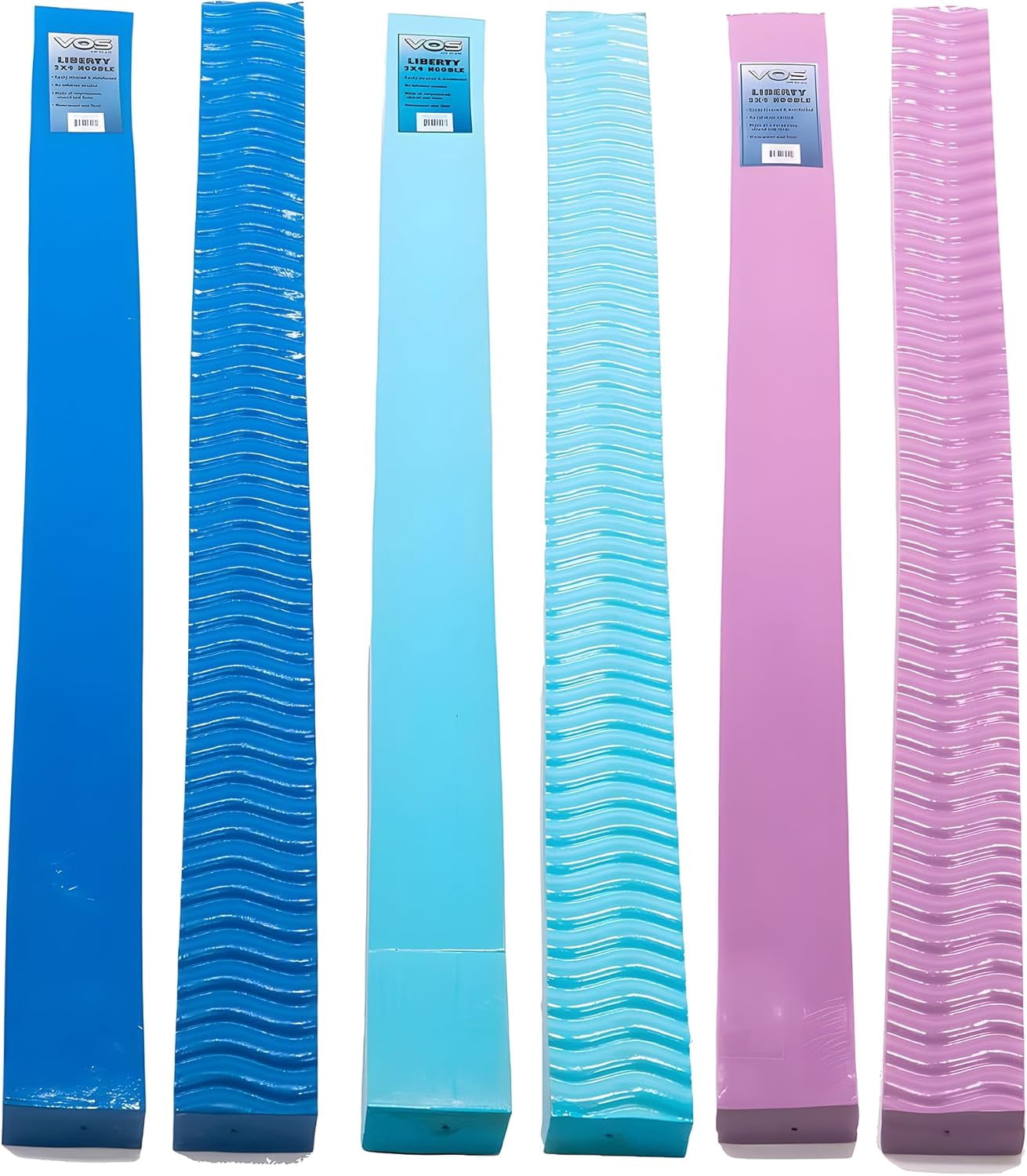 VOS Liberty Foam Pool Wavy Noodle, Premium & Big, Super Soft Pool ...