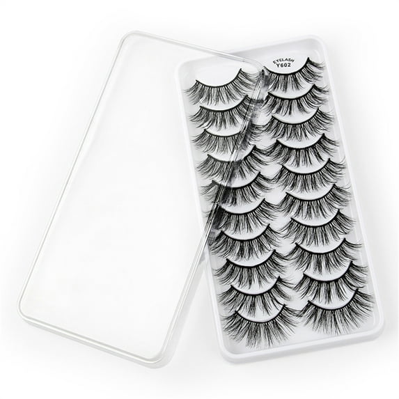 VOSS Lashes Multipack False Volume Wispy Pairs Style 8D Eyelashes Eye ...