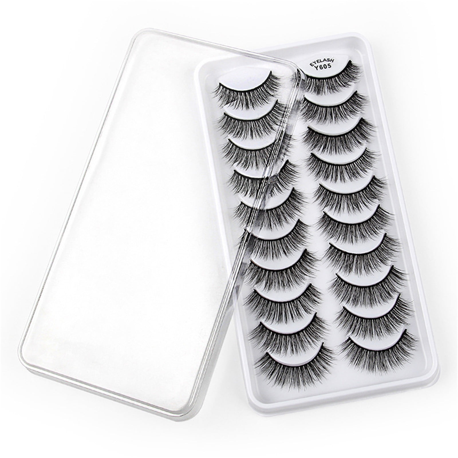 VOSS Lashes Multipack False Volume Wispy Pairs Style 8D Eyelashes Eye ...