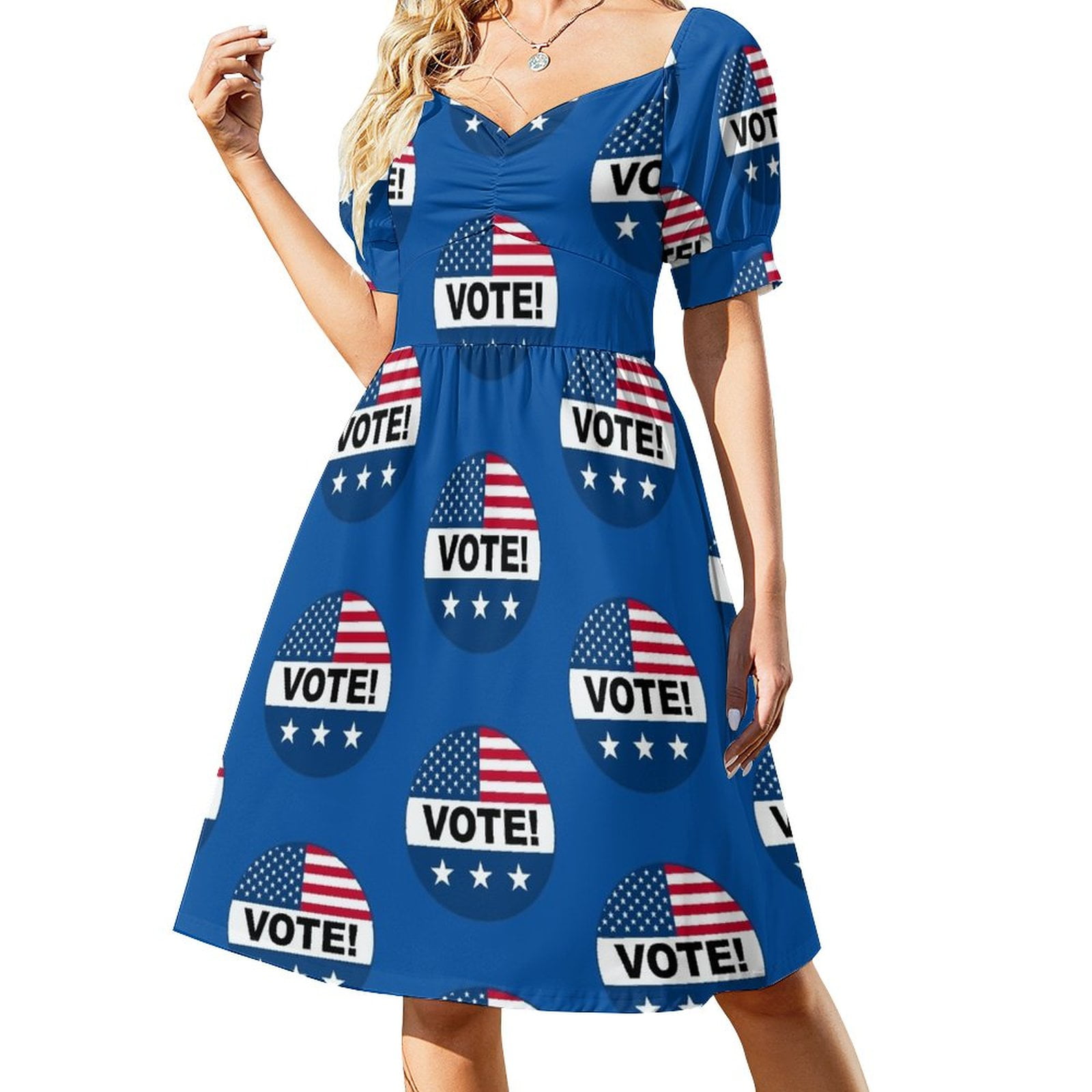 VOTE! Our Future Depends on it! Sleeveless Dress Party dresses birthday ...