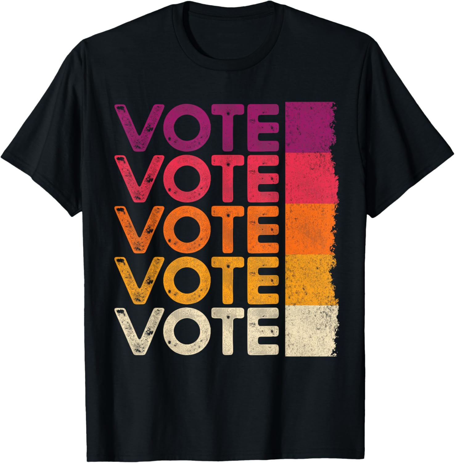 VOTE Retro Vintage Election 2024 Voter T-Shirt - Walmart.com