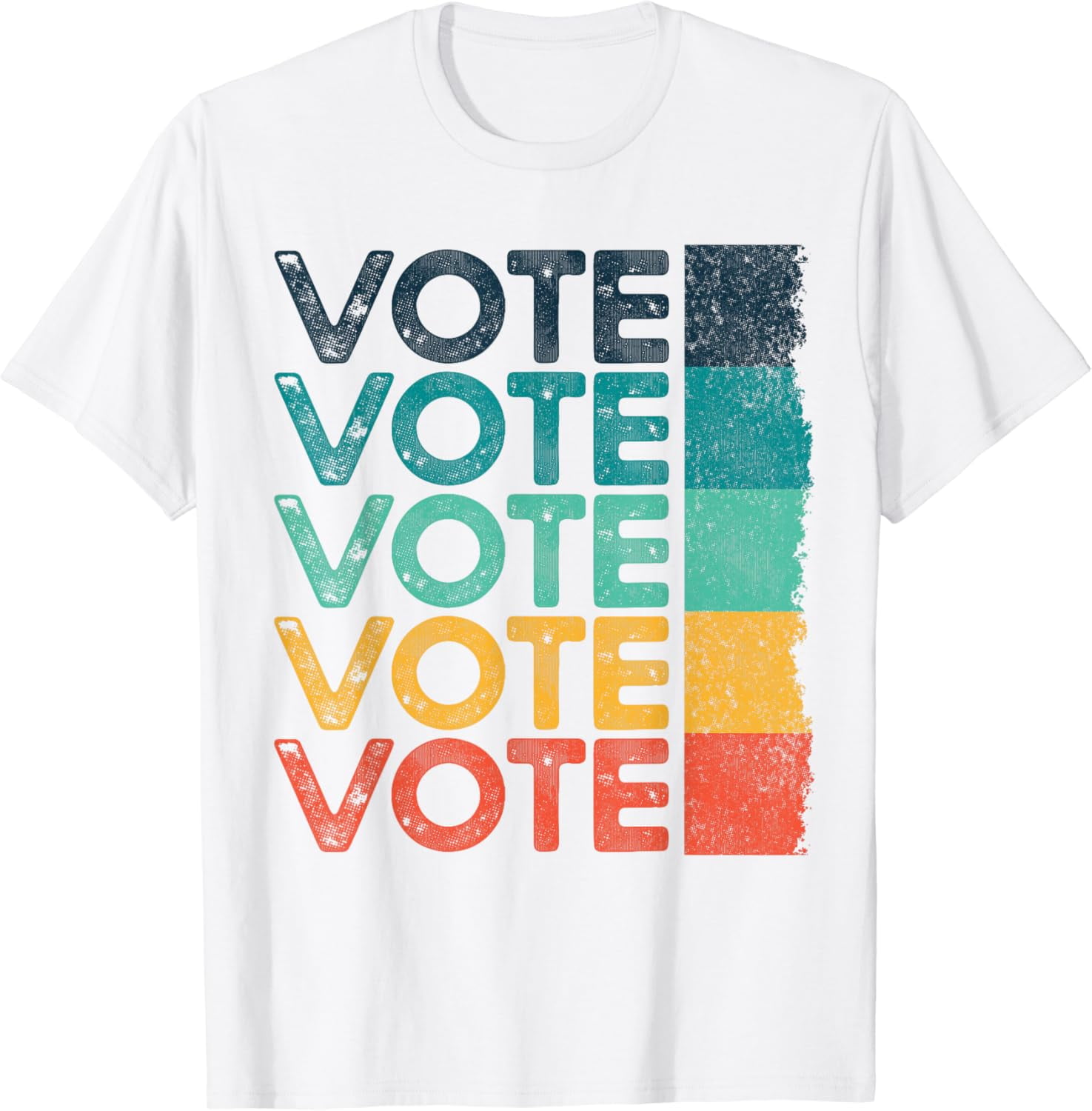 VOTE Retro Vintage Election 2024 Voter T-Shirt - Walmart.com