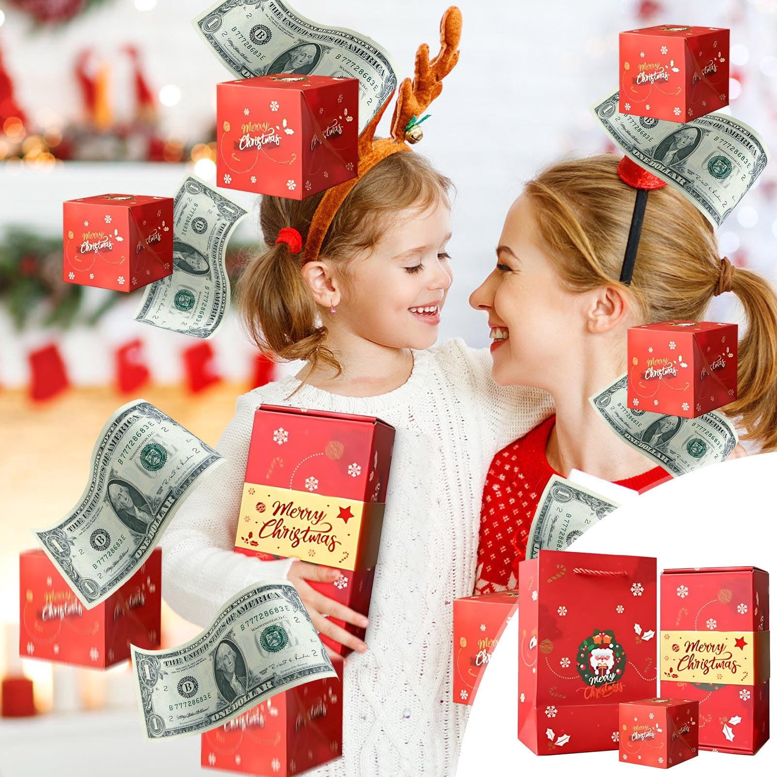 VOTRUDI Surprise Gift Box Explosion Christmas,Unusual Ideas Surprise ...